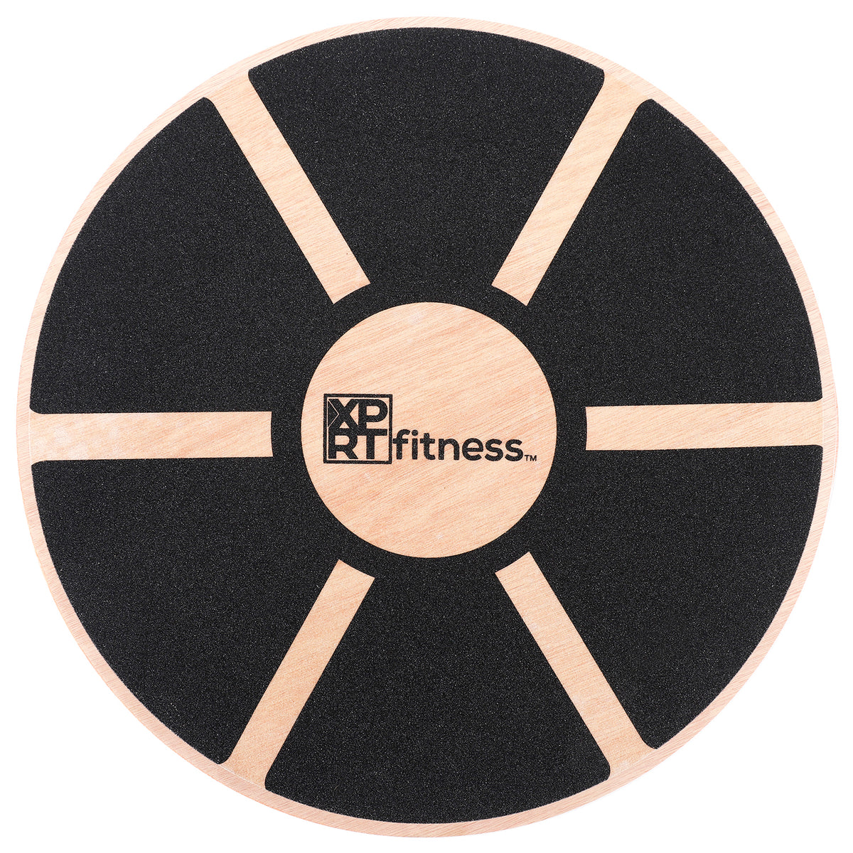 XPRT Fitness Balance Board Wooden Wobble Fitness Stability Training Bo